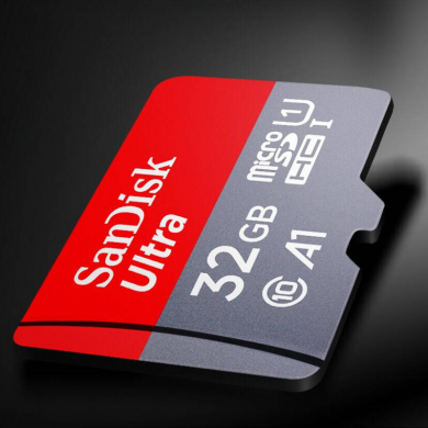SanDisk（闪迪）Ultra 32G A1级至尊高速移动microSDHC存储卡 读取98MB/S（653X）TF卡手机卡、行车记录仪专用 闪迪 SD卡 祥升行摄影器材网